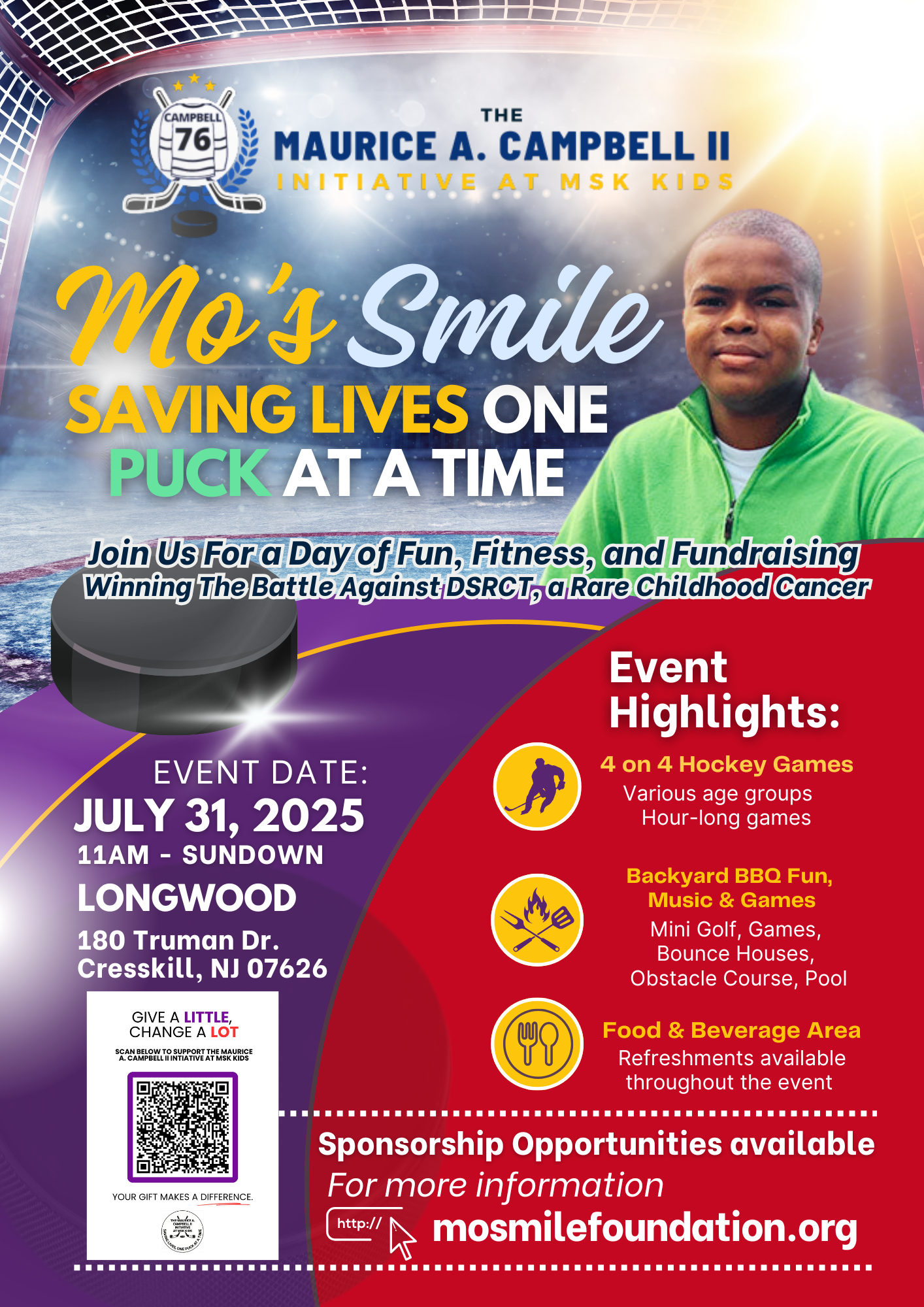 MO’S INITIATIVE | The Maurice "Mo" Campbell Initiative at MSK Kids